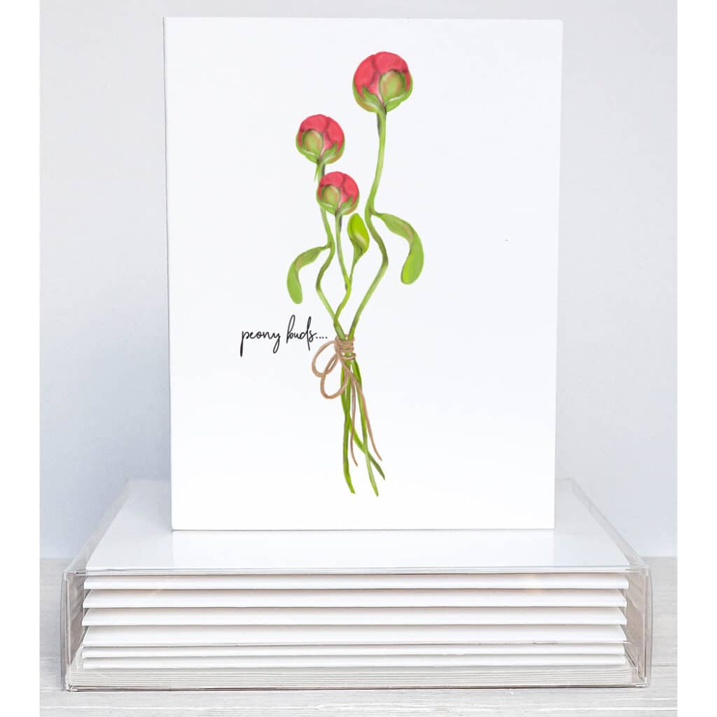 Multi Flowers Note Cards - Tree Swing Designs